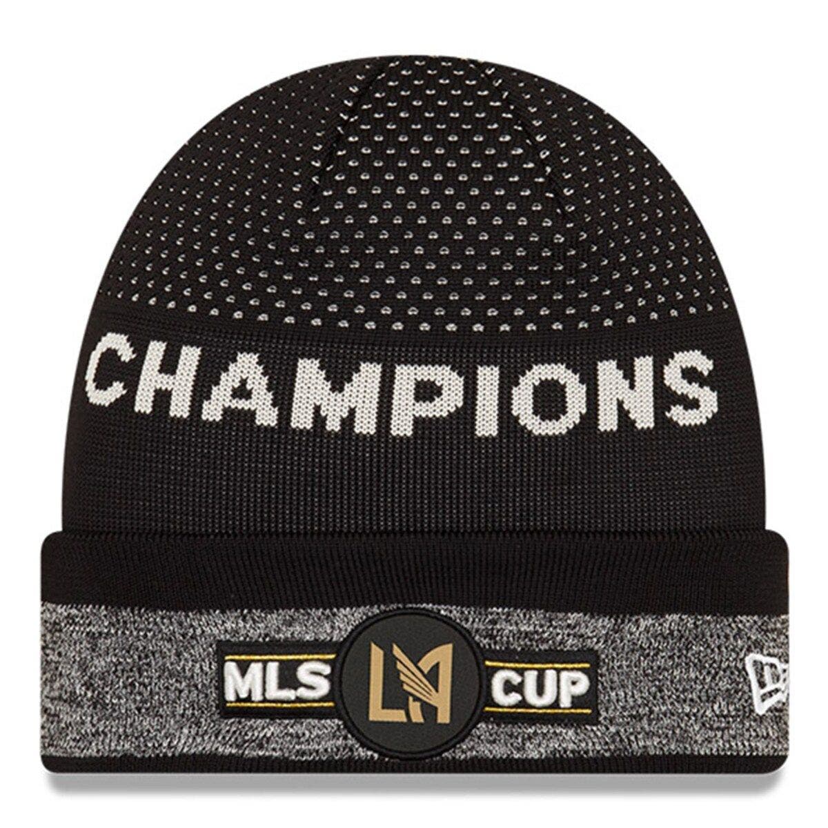 New Era Black LAFC 2022 MLS Cup Champions Locker Room Knit Hat | Nordstrom