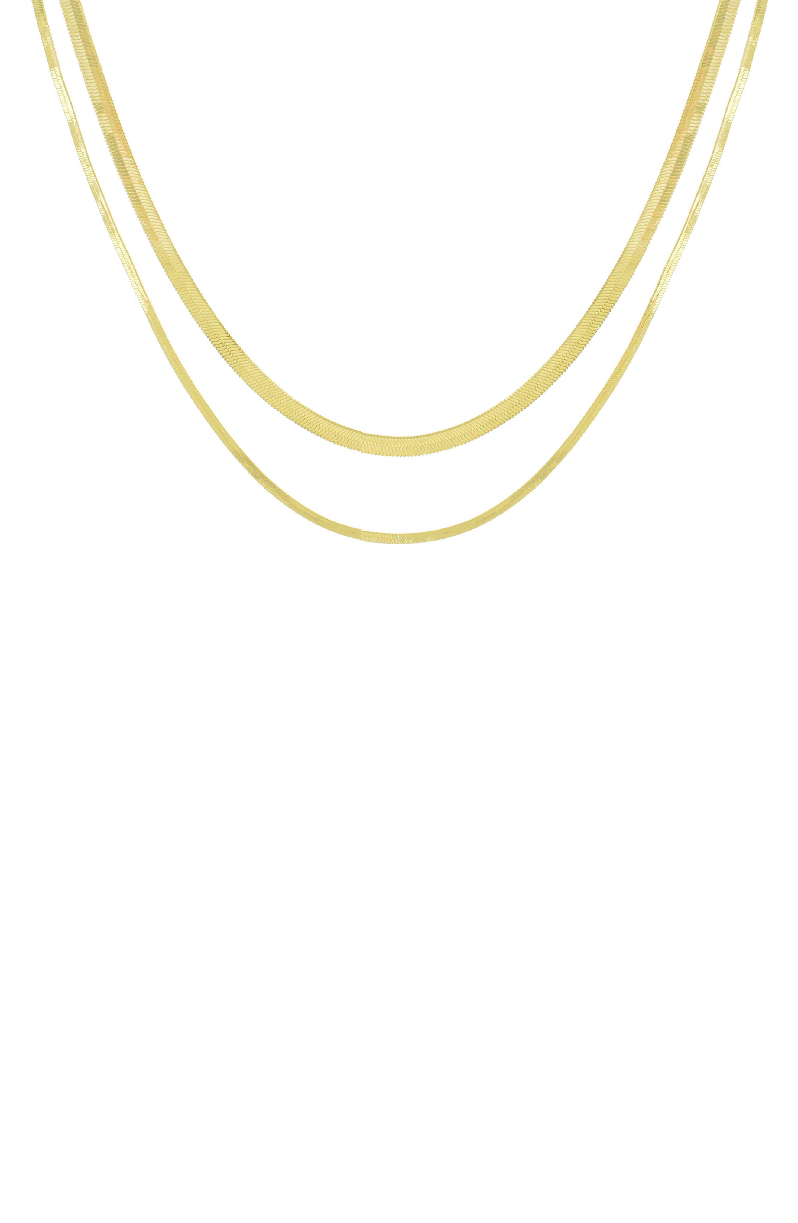 Panacea Layered Snake Chain Necklace | Nordstromrack