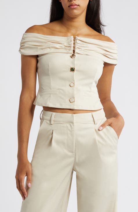 Women's Crop Top Off the Shoulder Tops | Nordstrom