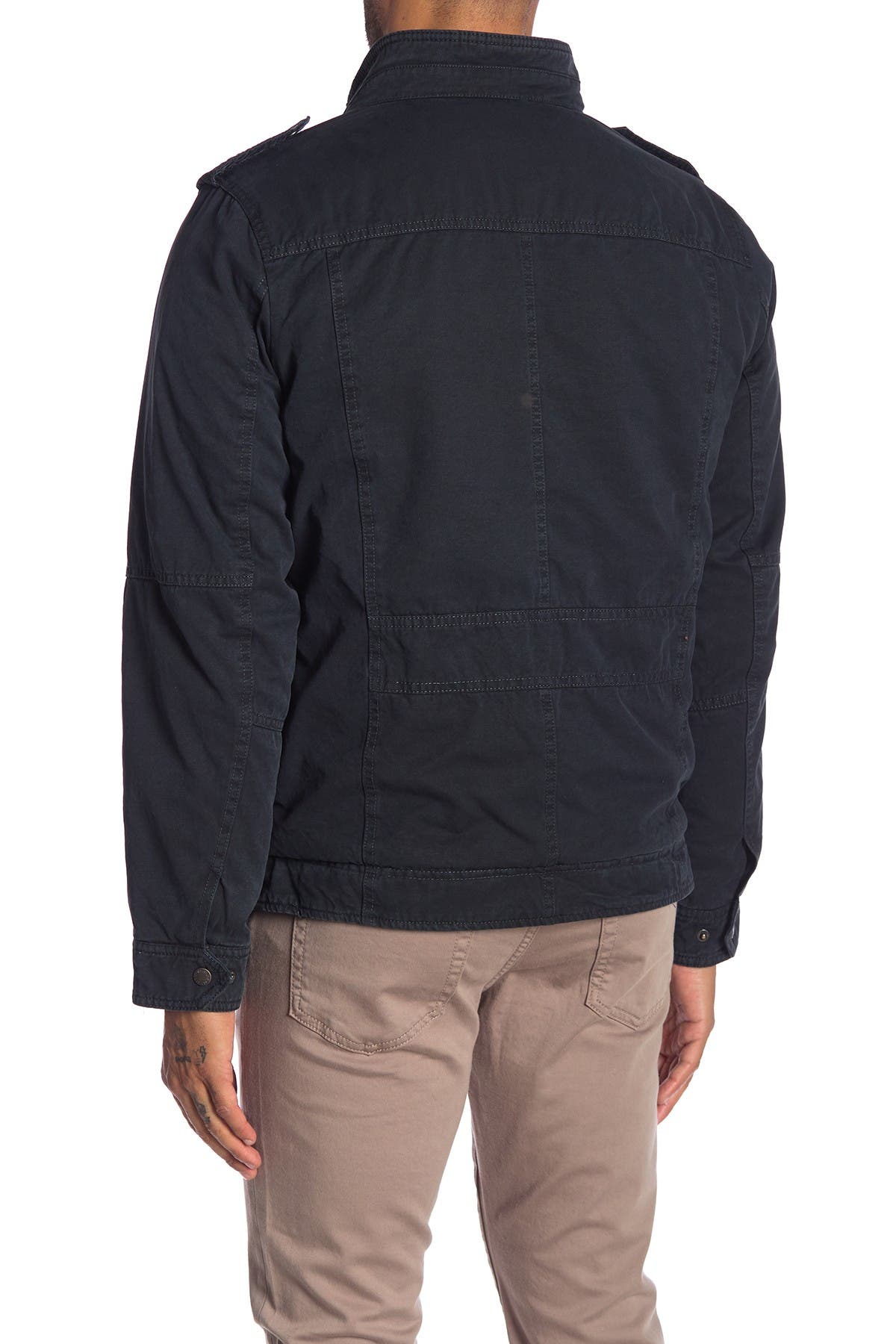 Levi's | Faux Shearling Lined Hooded Military Jacket | Nordstrom Rack