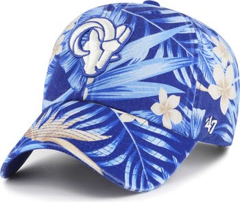 '47 Men's '47 Royal Los Angeles Rams Tropicalia Clean Up Adjustable Hat ...