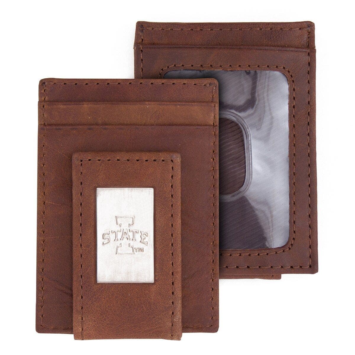 EAGLES WINGS Iowa State Cyclones Leather Front Pocket Wallet | Nordstrom