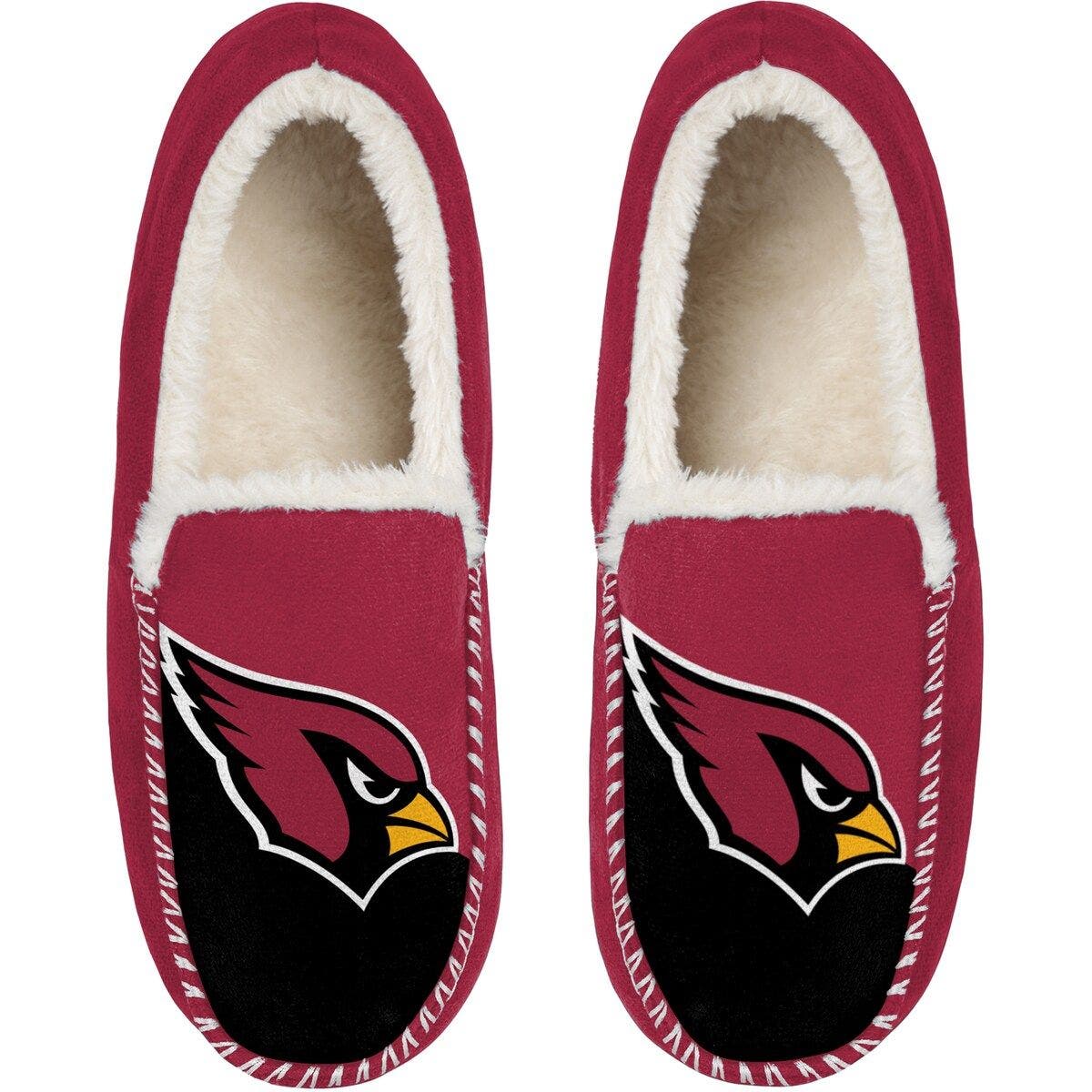 FOCO Men's FOCO Arizona Cardinals Colorblock Moccasin Slippers | Nordstrom