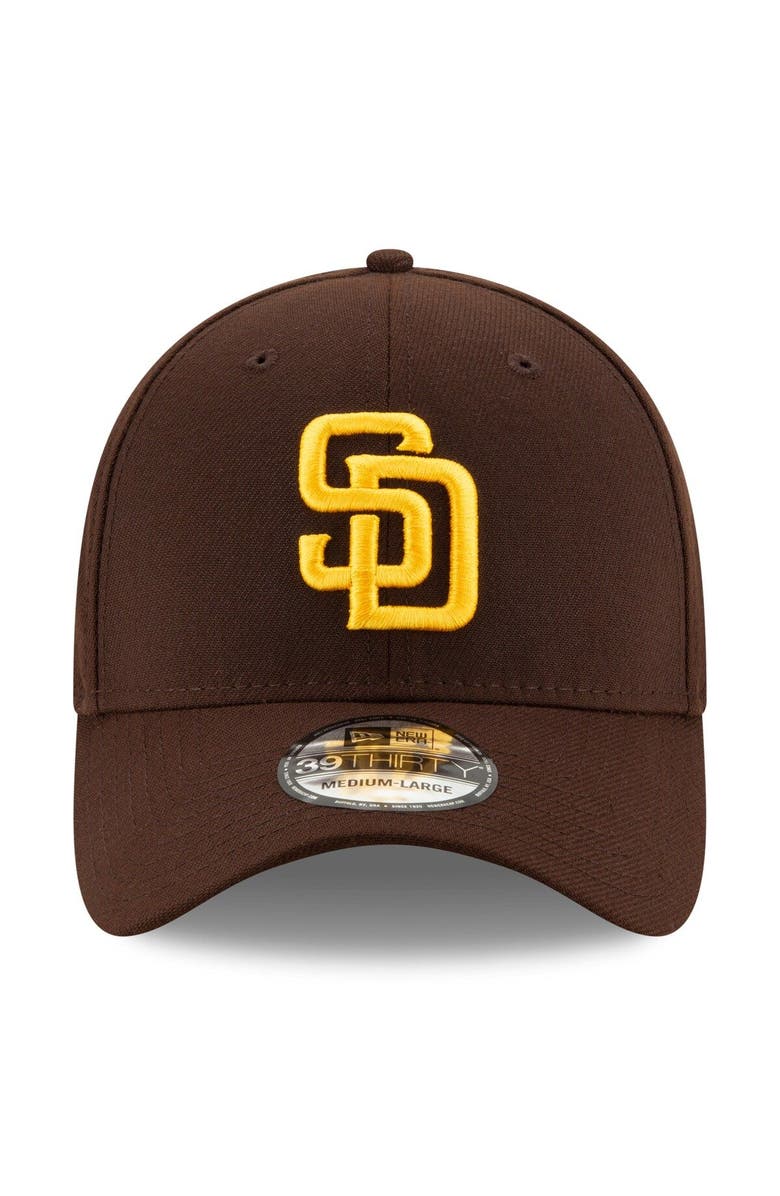 New Era Men's New Era Brown San Diego Padres Team Classic 39THIRTY Flex ...