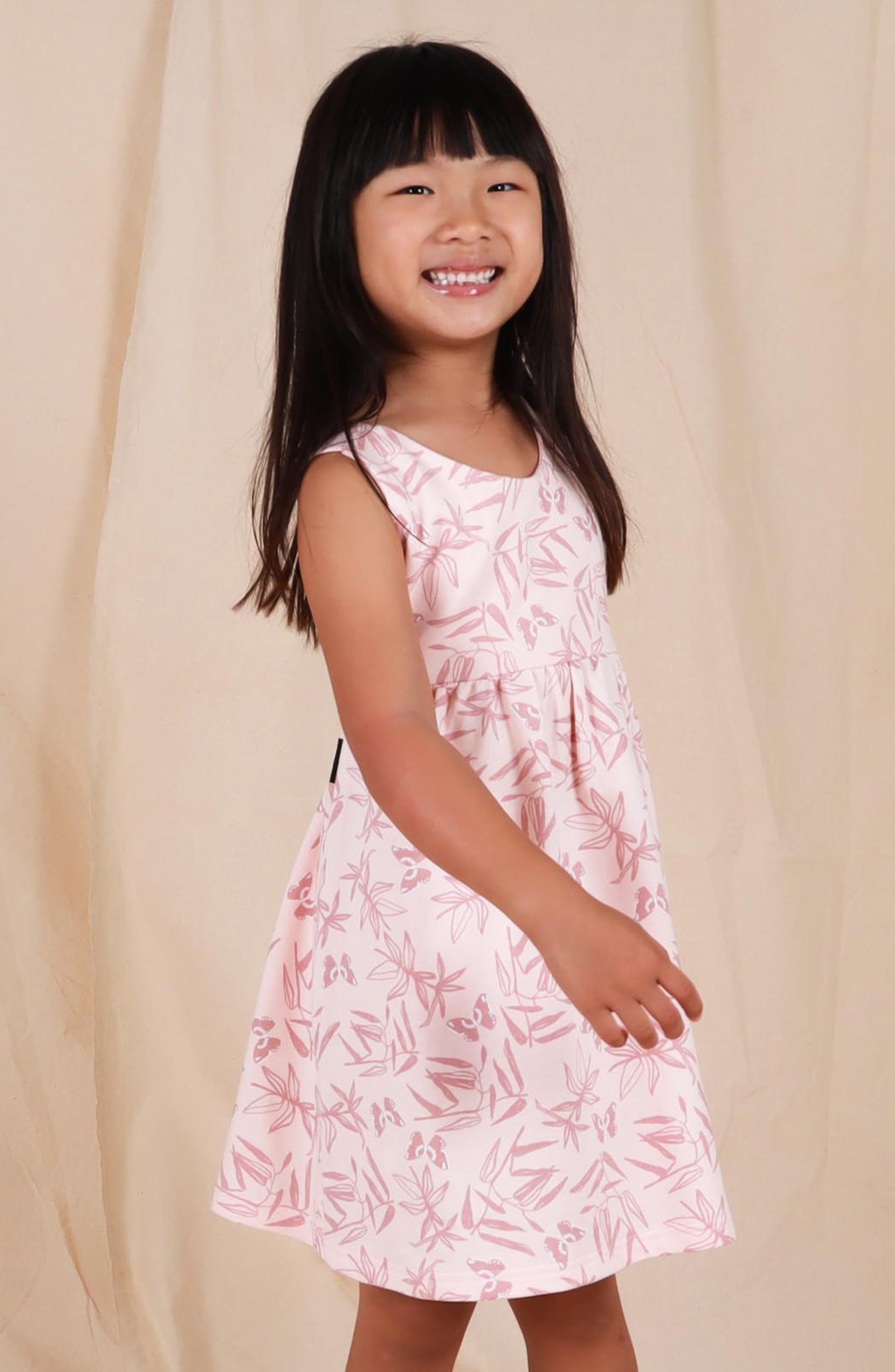 TINY TRIBE Kids' Tropics Crossback Sundress | Nordstromrack