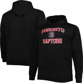 PROFILE Men's Black Toronto Raptors Big & Tall Heart & Soul Pullover ...