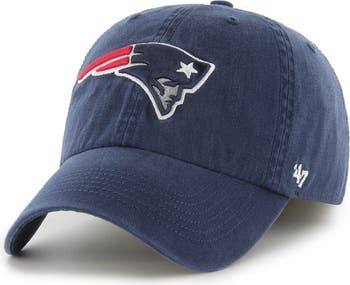 '47 Men's '47 Navy New England Patriots Franchise Logo Fitted Hat ...