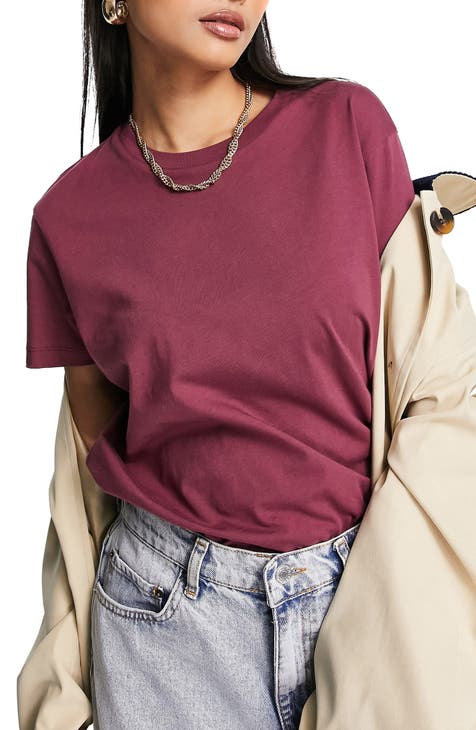 Women's Burgundy Tops | Nordstrom