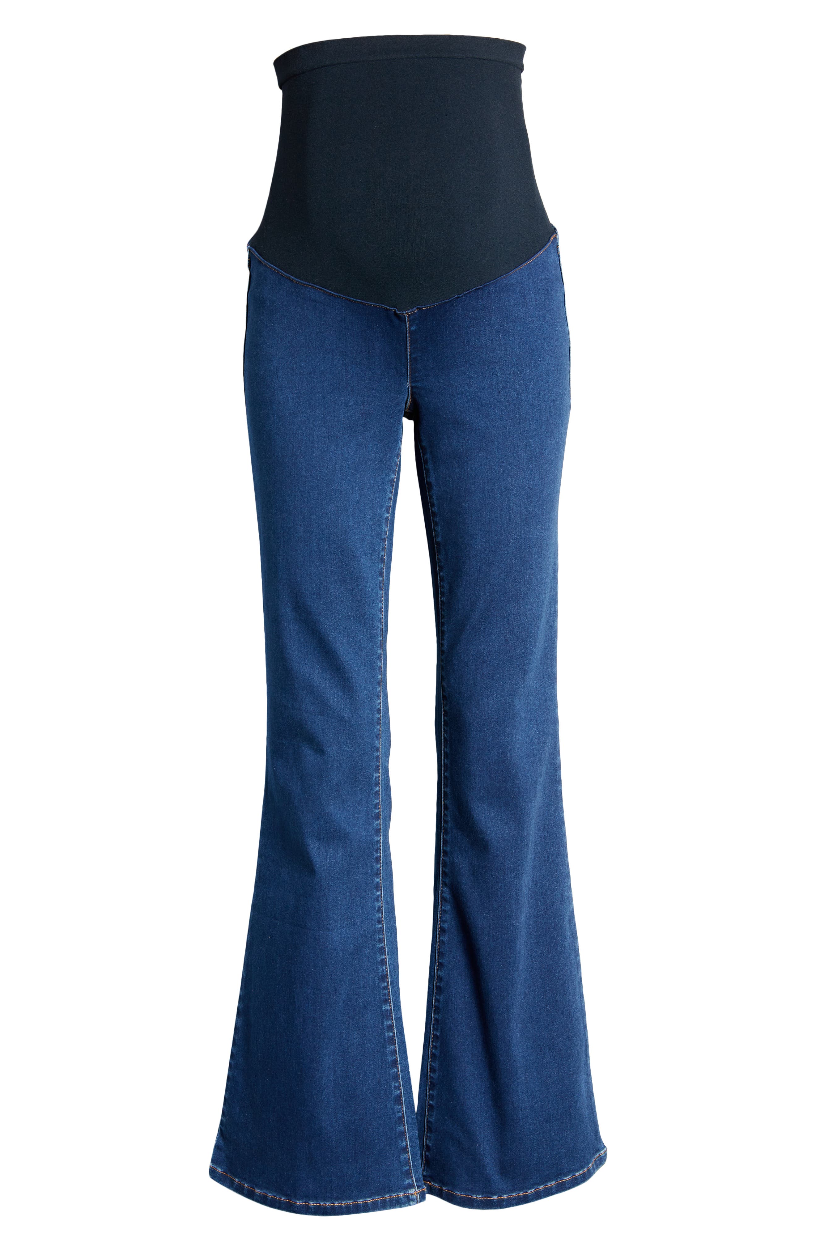 1822 Denim Better Butter Over the Bump Slim Bootcut Maternity Jeans ...