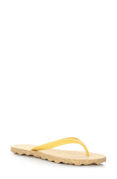 Yellow Flip-Flops for Women | Nordstrom