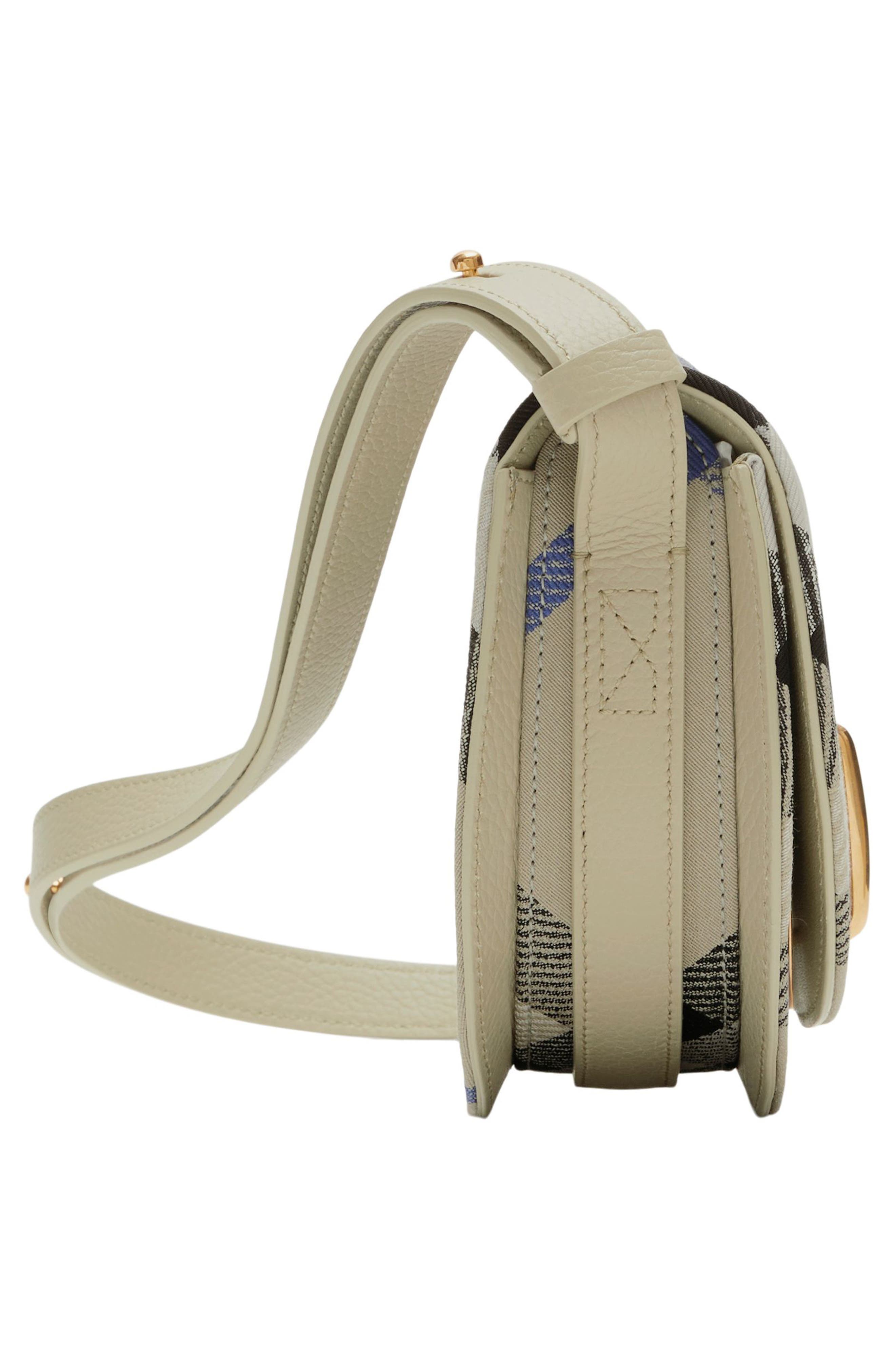 Burberry Mini Rocking Horse Jacquard Check Crossbody Bag | Nordstrom