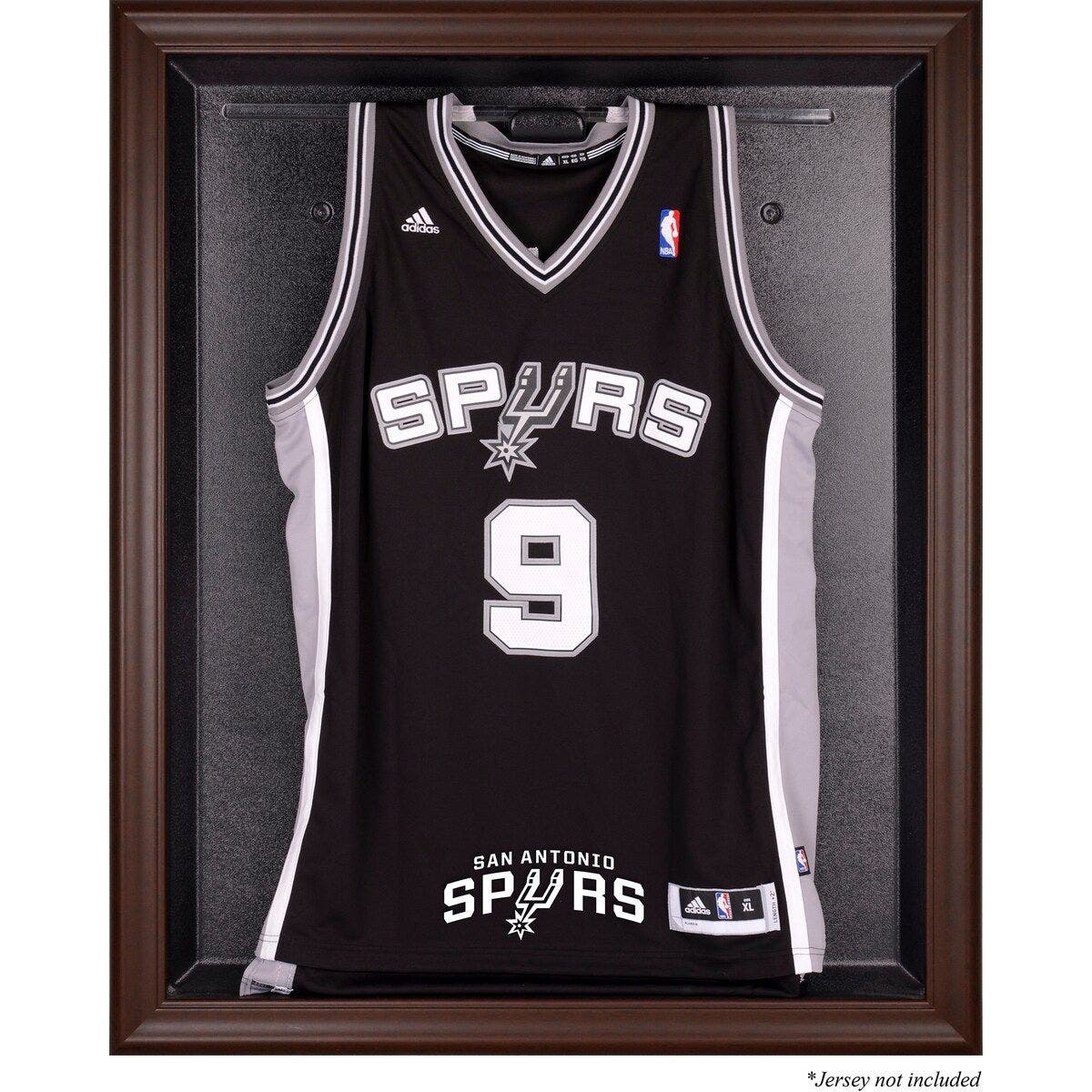 FANATICS AUTHENTIC San Antonio Spurs Framed Brown Jersey Display Case ...