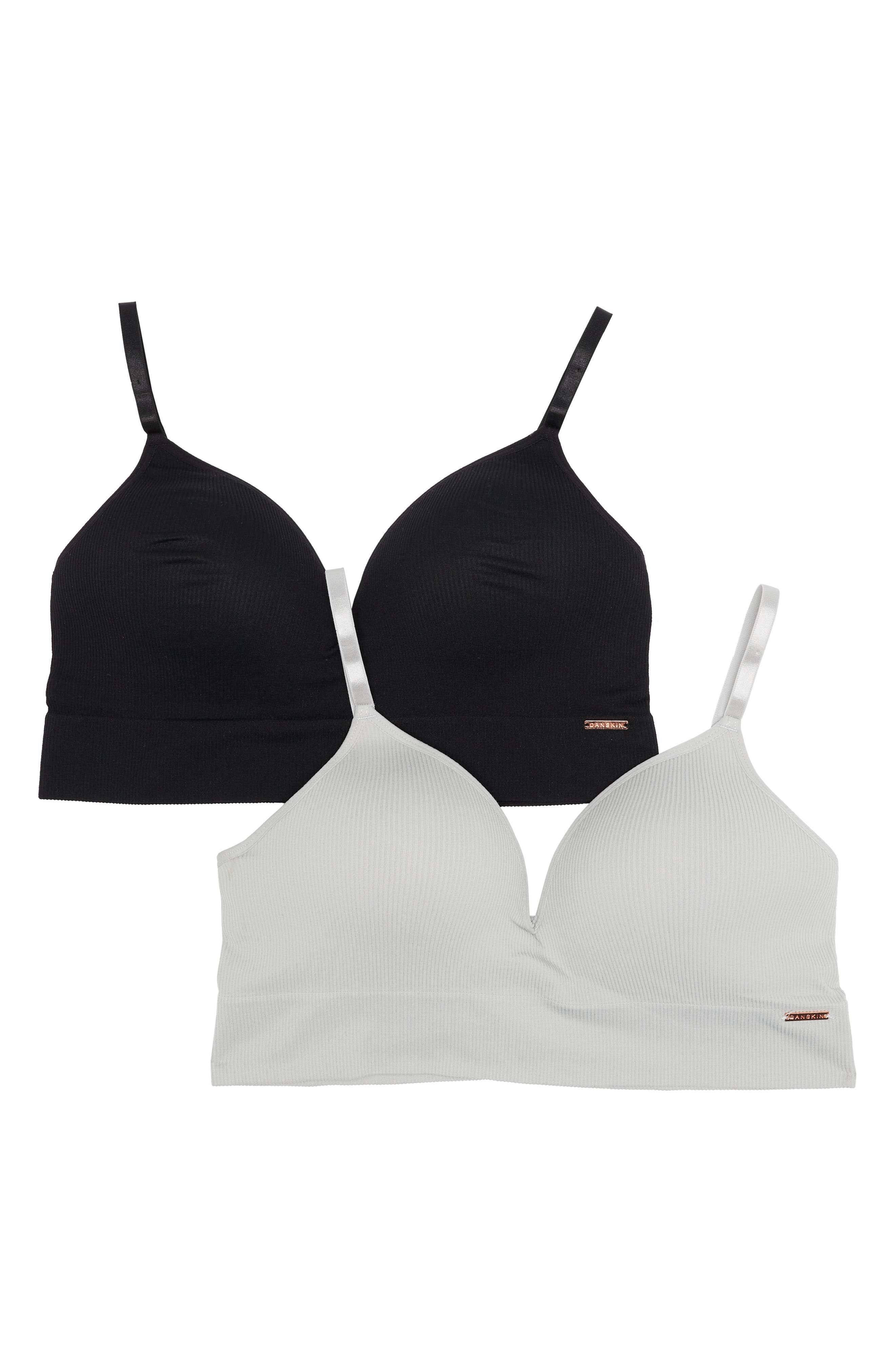 Danskin Seamless Ribbed Bralettes - Pack of 2 | Nordstromrack