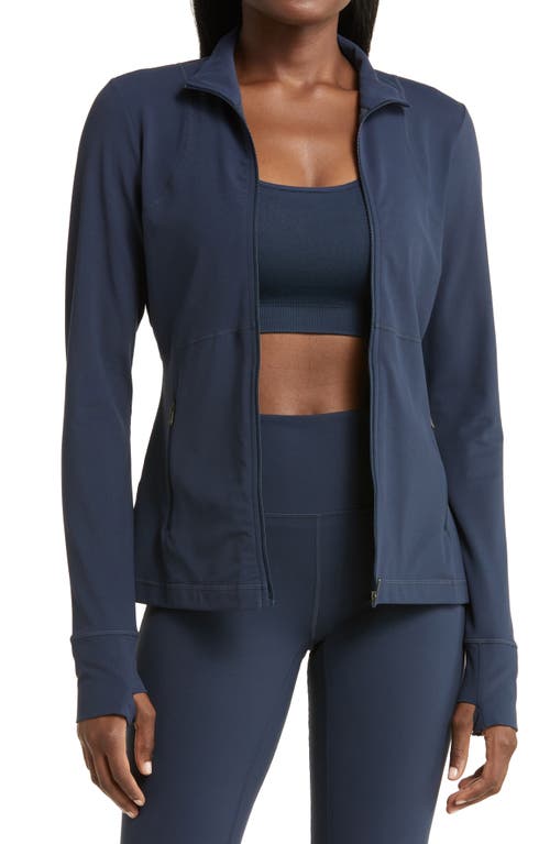 zella Studio Luxe Performance Jacket in Navy Sapphire | Smart Closet