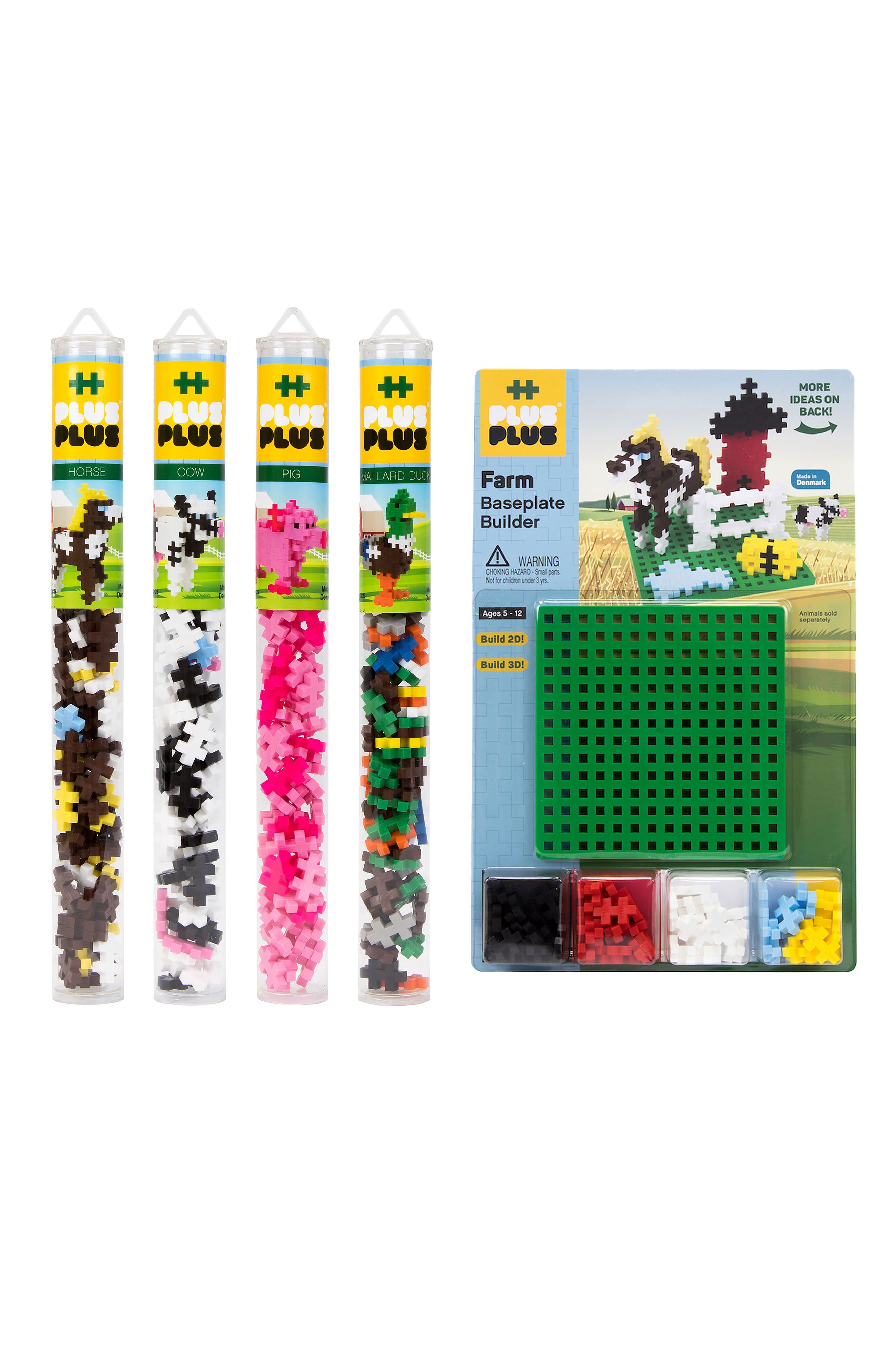 Plus-Plus USA Ocean 5-Piece Tube & Baseplate Bundle | Nordstrom