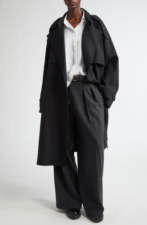 Women's Trench Wool & Wool-Blend Coats | Nordstrom