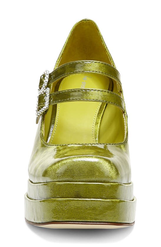 Circus Ny Pepper Jewel Mary Jane Platform Pump In Chartreuse | ModeSens