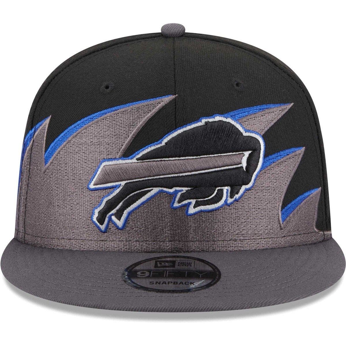 New Era Men's New Era Black Buffalo Bills Tidal Wave 9FIFTY Snapback ...