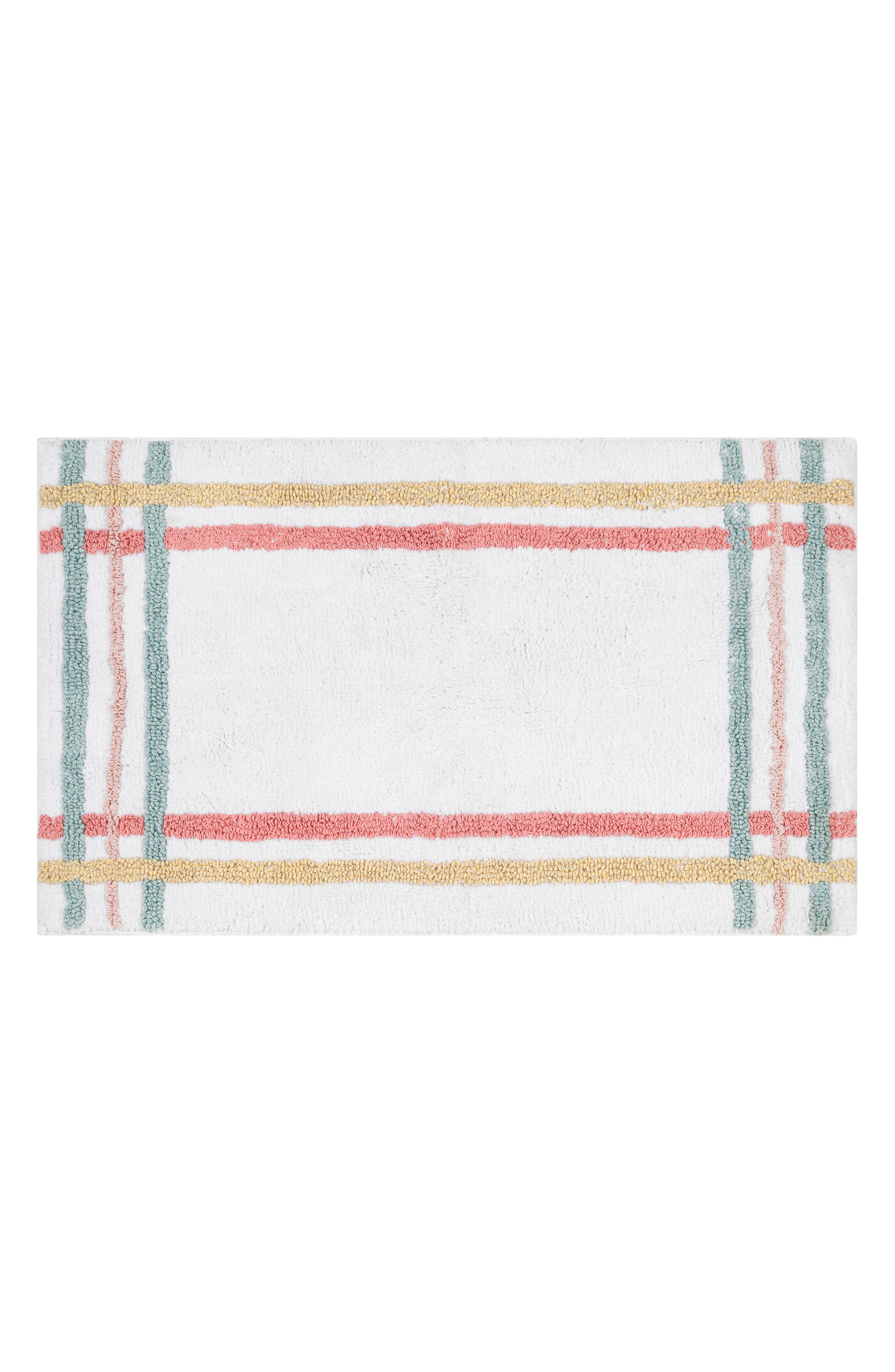Caro Home Stripe Trim Bath Rug | Nordstromrack