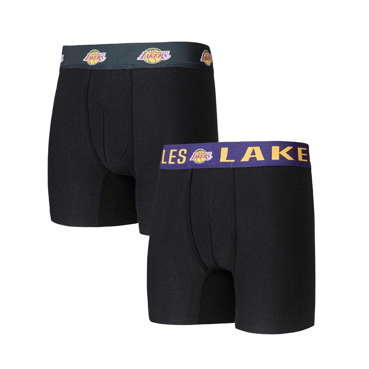 CONCEPTS SPORT Men's Concepts Sport Black Los Angeles Lakers ...