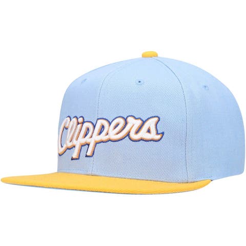 Men's Mitchell & Ness x Lids Light Blue LA Clippers Hardwood Classics ...