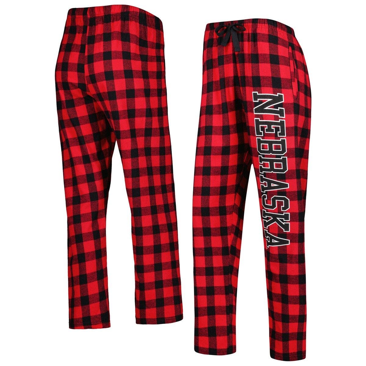 BOXERCRAFT Women's Scarlet/White Nebraska Huskers Haley Flannel Sleep ...