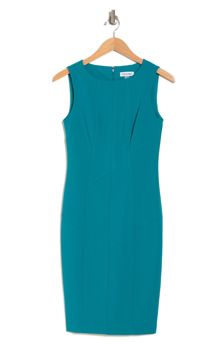 Calvin Klein Princess Seam Sheath Dress | Nordstromrack