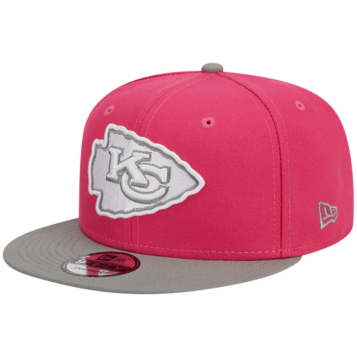 New Era Men's New Era Pink/Gray Kansas City Chiefs 2-Tone Color Pack ...