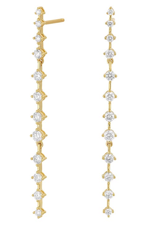 Linear & Drop Diamond Earrings | Nordstrom