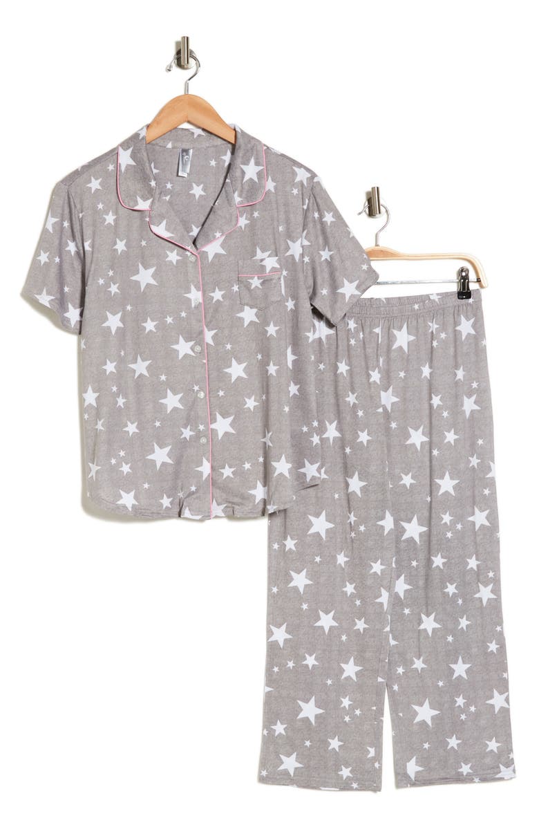 PJ COUTURE Jersey Capri Pajamas | Nordstromrack