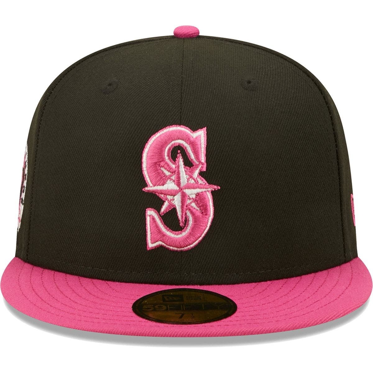 New Era Men's New Era Black/Pink Seattle Mariners 35th Anniversary ...
