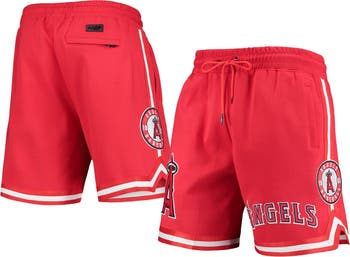 PRO STANDARD Men's Pro Standard Red Los Angeles Angels Team Shorts ...