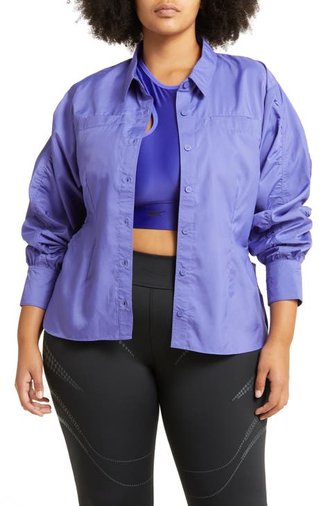 Women's Purple Button Up Tops | Nordstrom