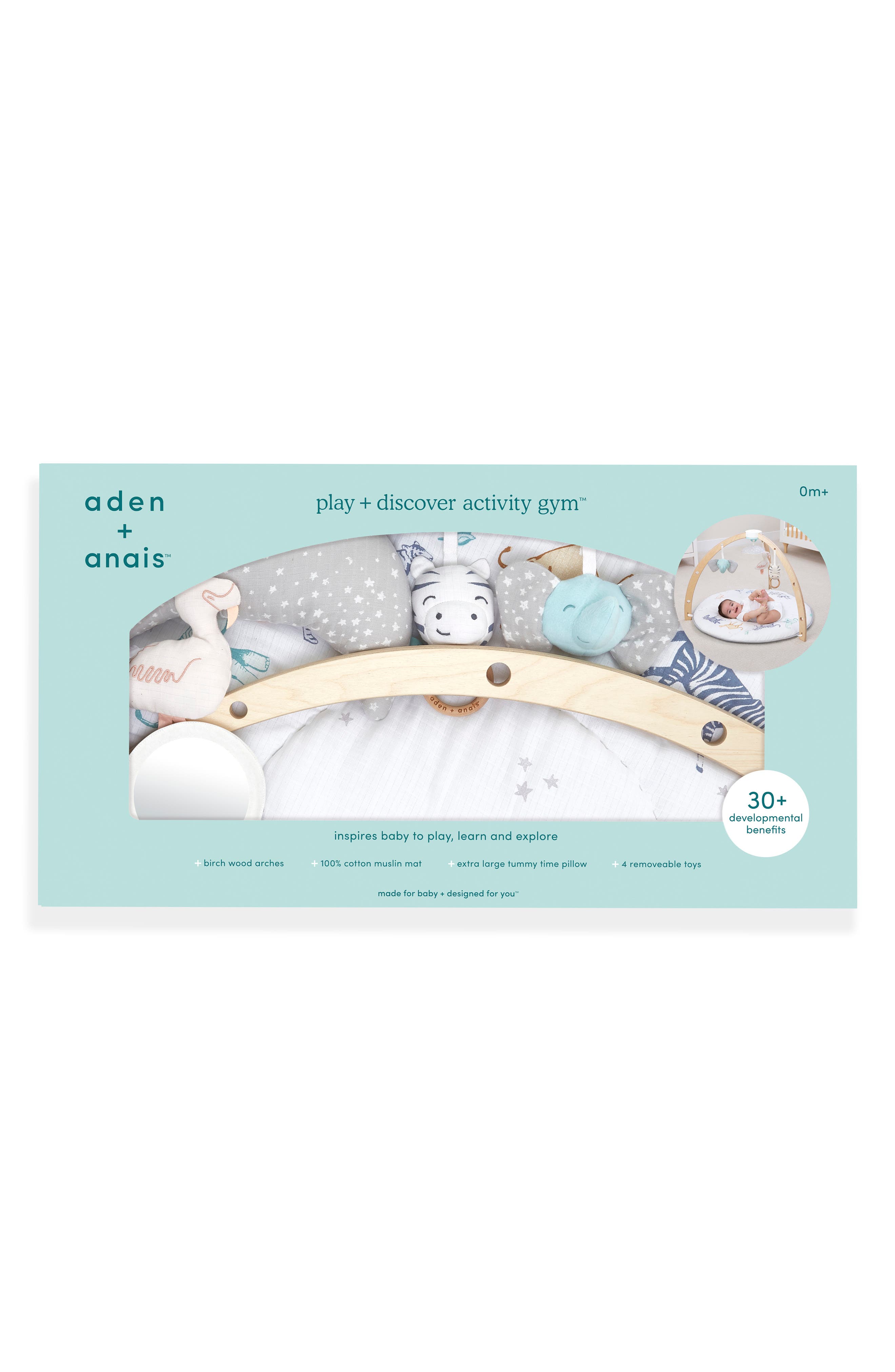 aden + anais Play & Discover Baby Activity Gym | Nordstrom