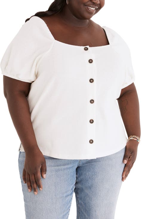 White Plus-Size Tops for Women | Nordstrom
