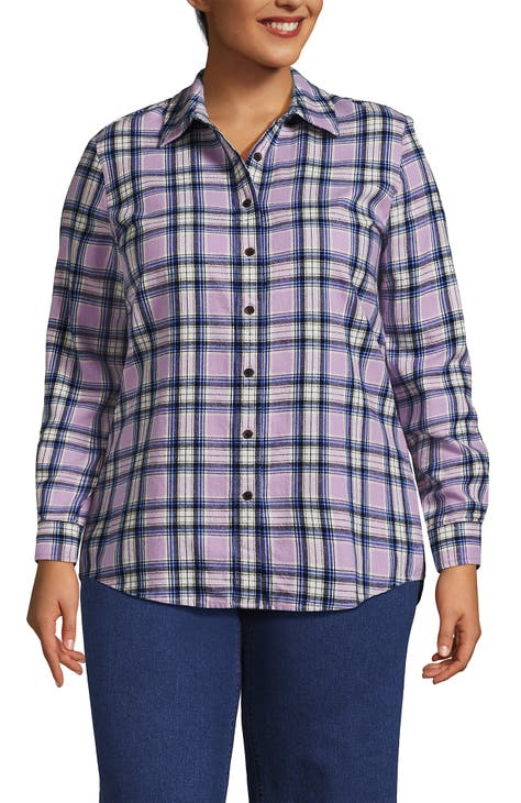 Women's Purple Flannel Shirts | Nordstrom