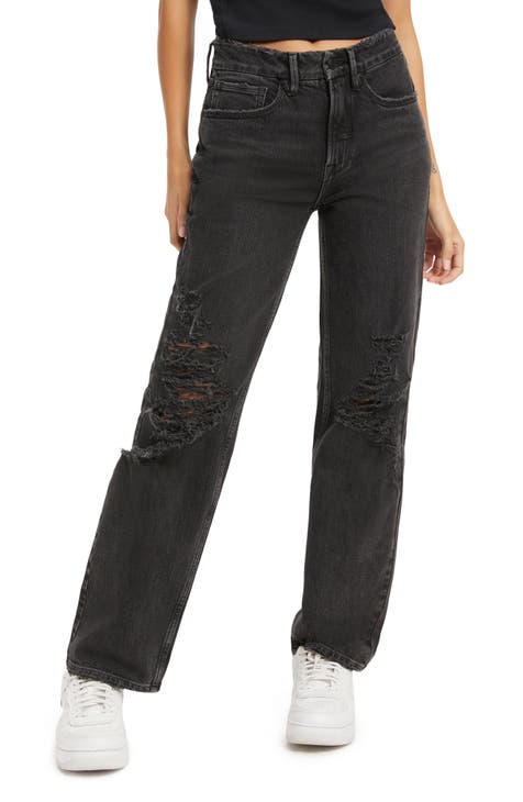 Women's Black Ripped & Distressed Jeans | Nordstrom