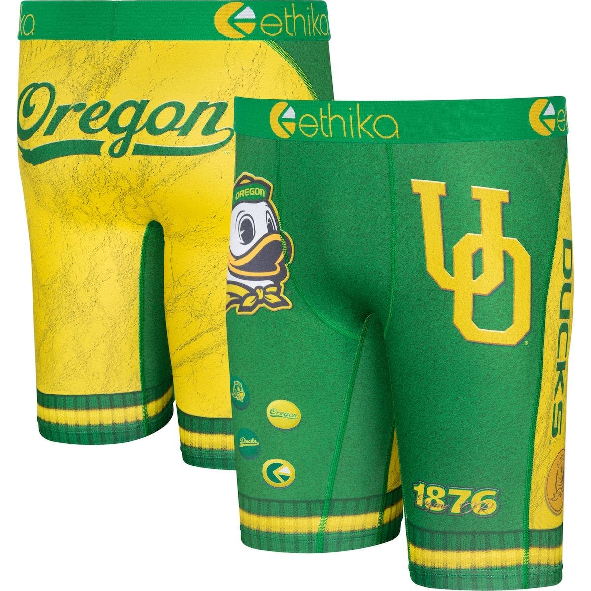 Ethika Men's Ethika Green Oregon Ducks Schoolin' Boxers Briefs | Nordstrom