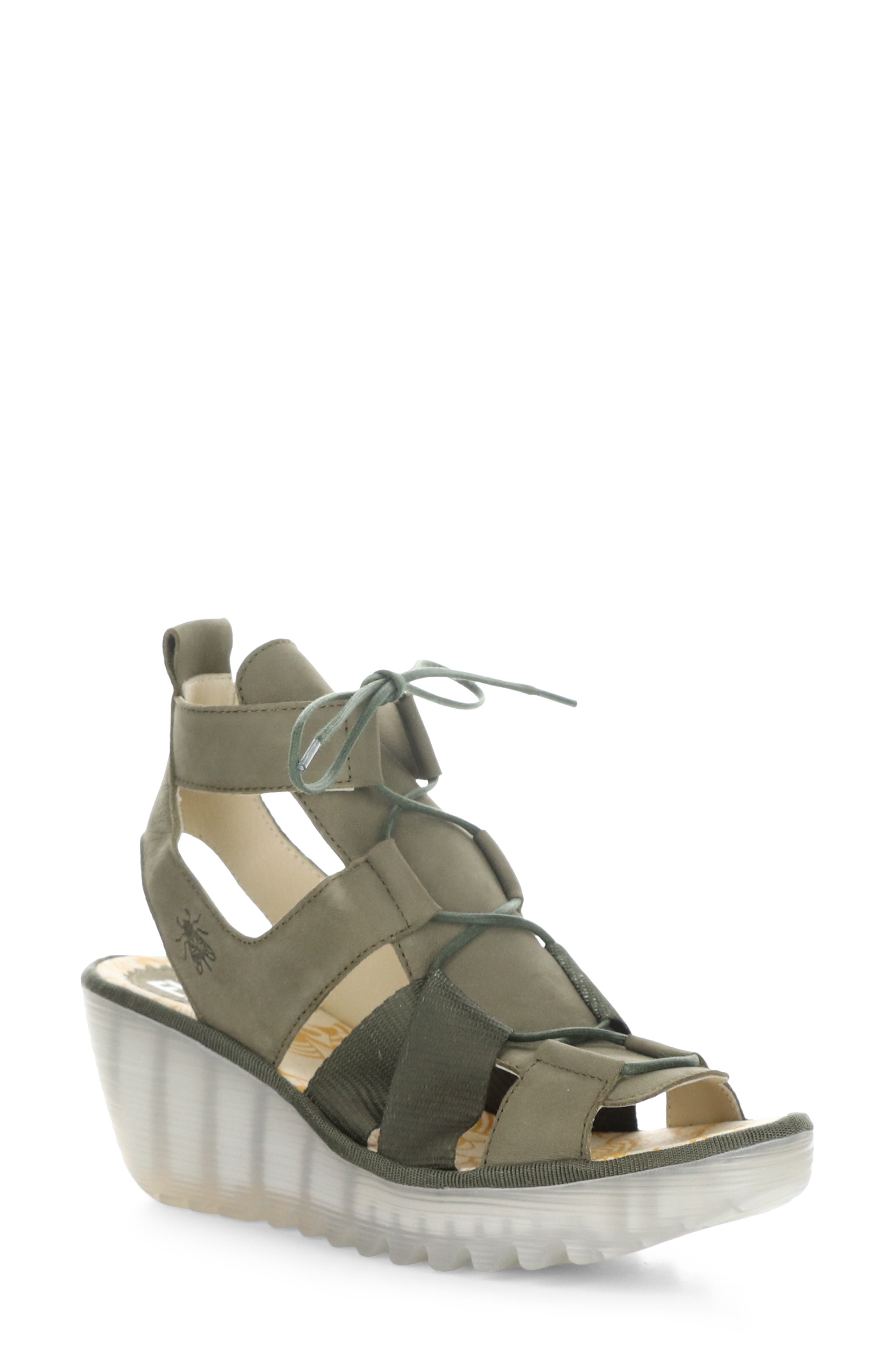 Fly London Yaca Platform Wedge Sandal (Women) | Nordstrom