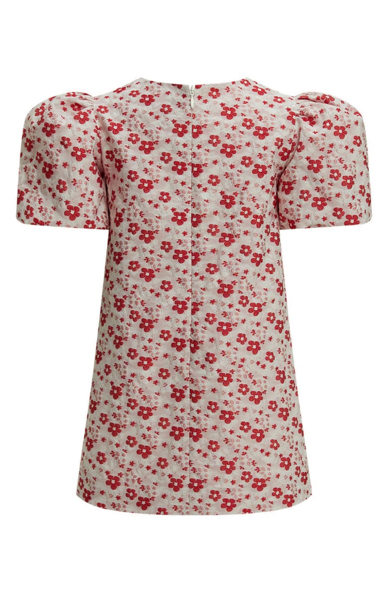 Bardot Junior Kids' Giselle Puff Sleeve Floral Minidress | Nordstrom