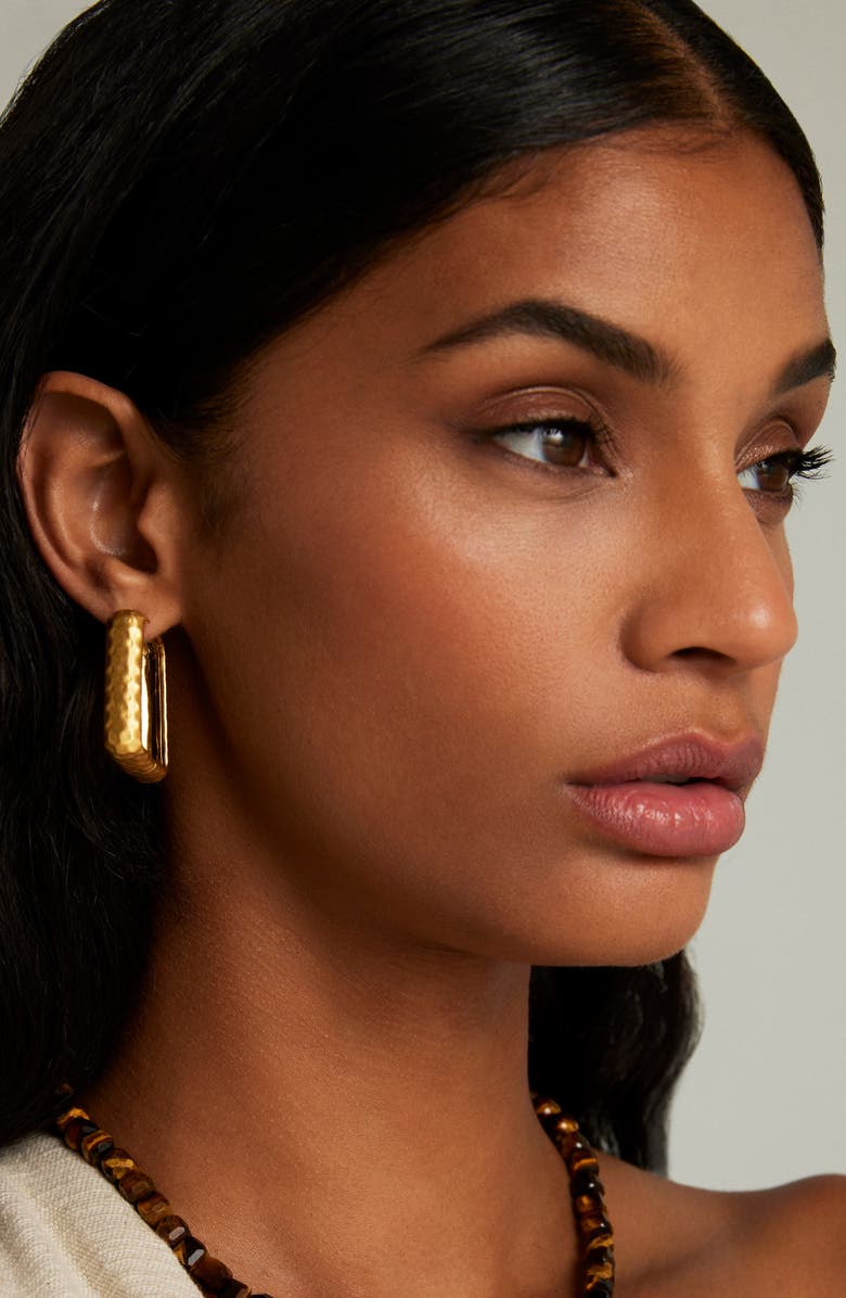 Dean Davidson Nomad Hammered Square Hoop Earrings | Nordstrom