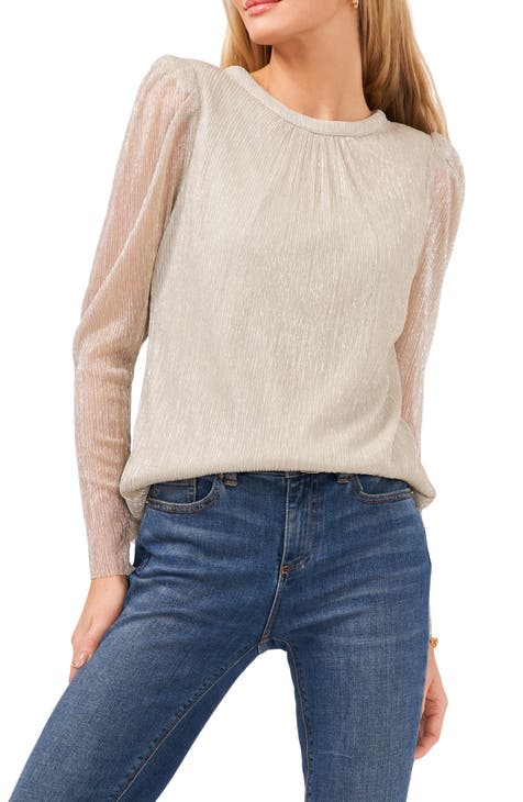 Women's Grey Blouses | Nordstrom