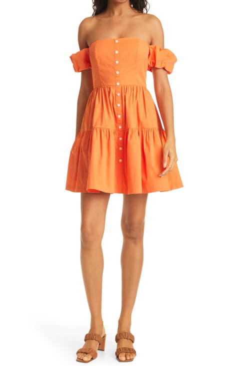 Women's Orange Casual Dresses | Nordstrom