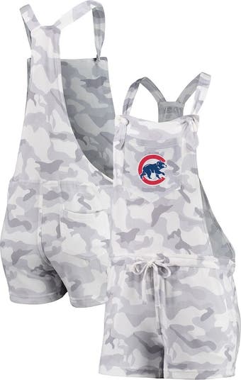 CONCEPTS SPORT Women's Concepts Sport Gray Chicago Cubs Camo Romper ...