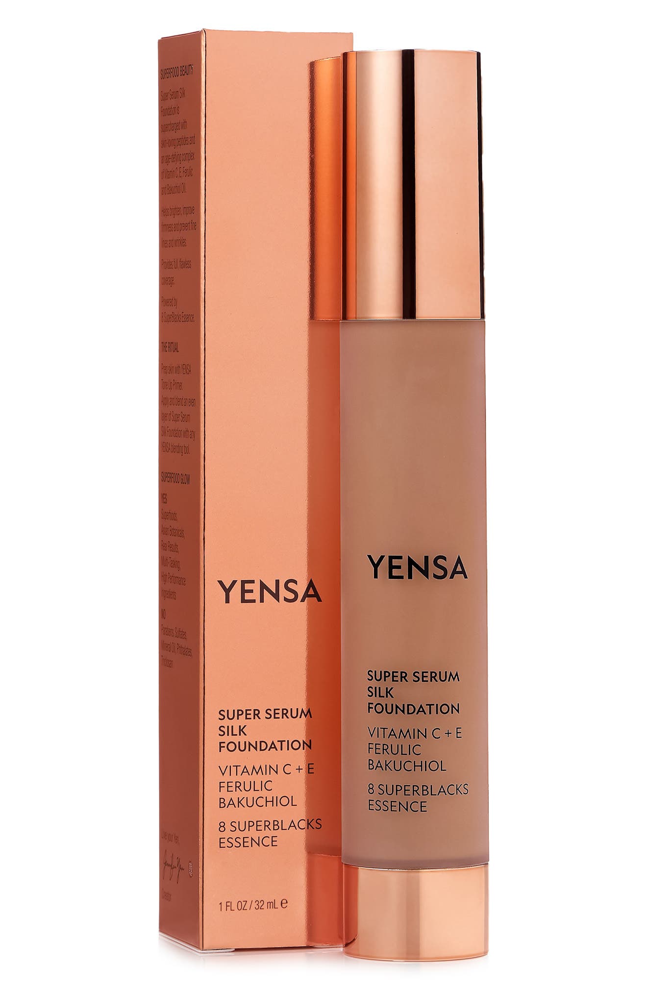YENSA Super Serum Silk Foundation in Deep Warm | Smart Closet