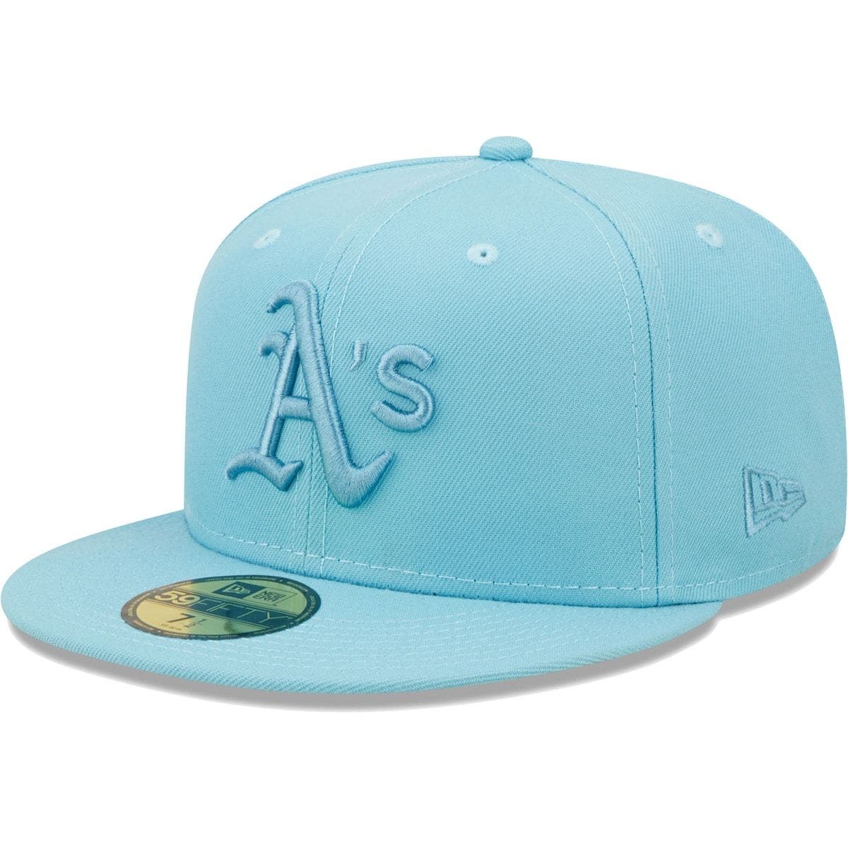 New Era Men's New Era Light Blue Oakland Athletics Color Pack 59FIFTY ...