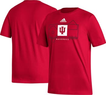 adidas Men's adidas Crimson Indiana Hoosiers Locker Lines Baseball ...