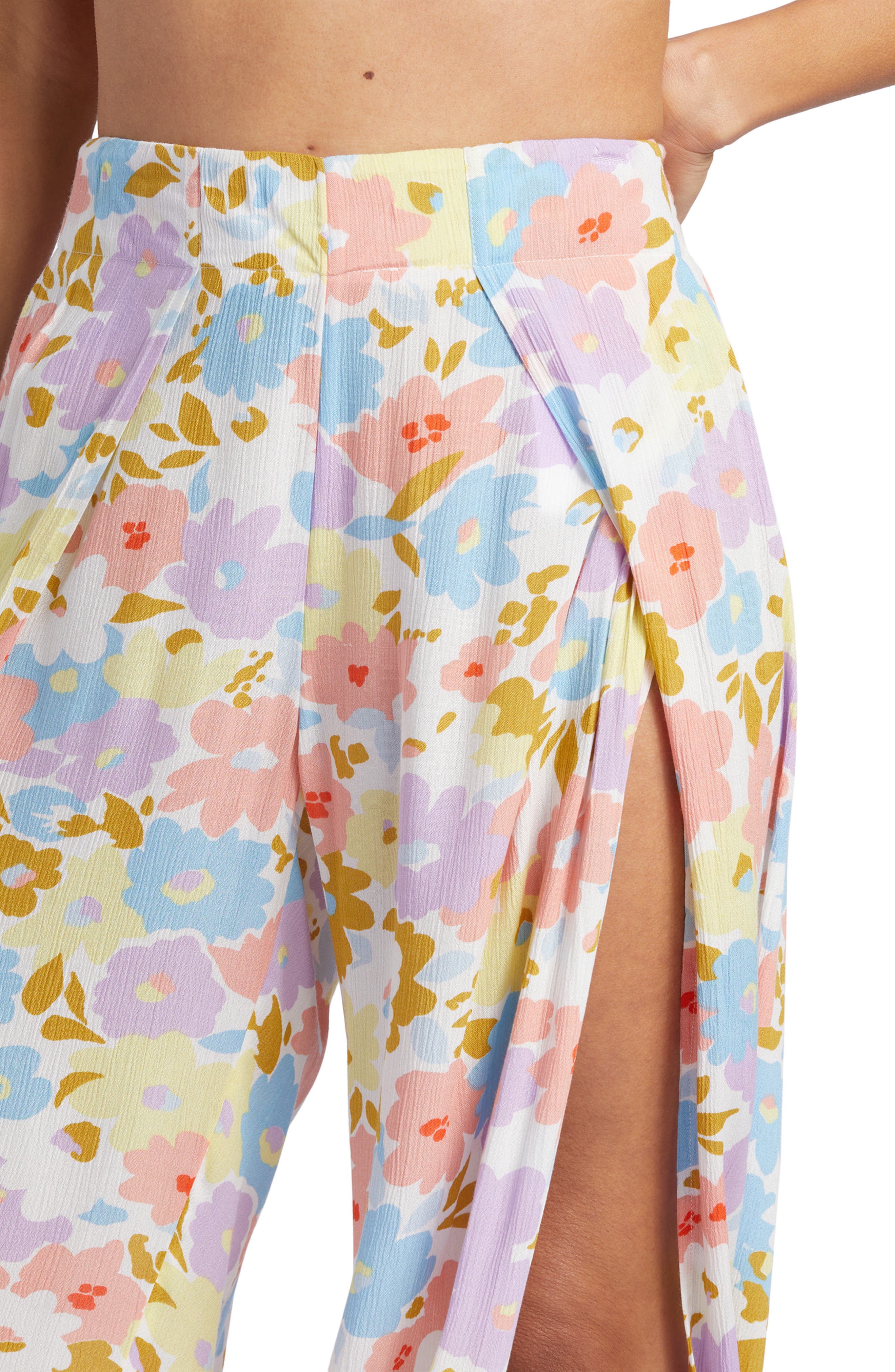 Billabong Split Spirit Floral Wide Leg Pants | Nordstromrack