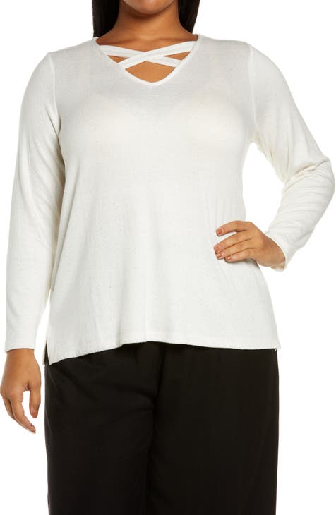 Beige Plus-Size Tops for Women | Nordstrom