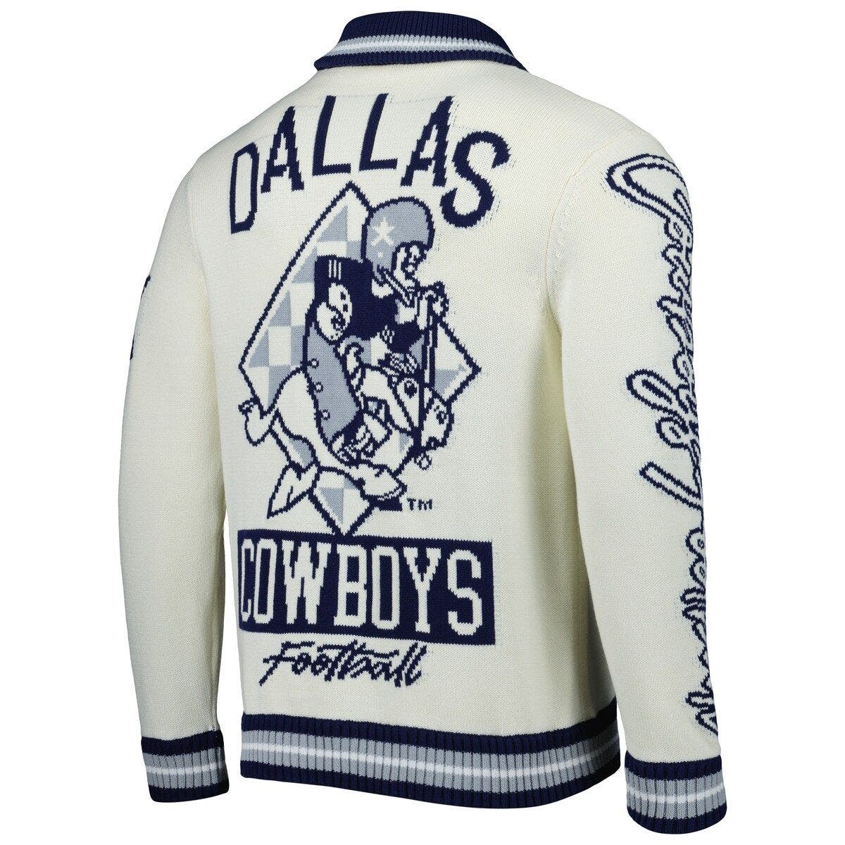 THE WILD COLLECTIVE Men's The Wild Collective Cream Dallas Cowboys ...